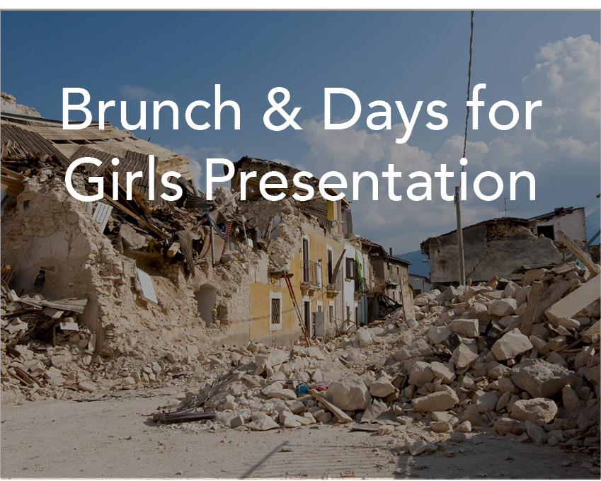 Days for Girls Presentation - Mountain View United Methodist Church